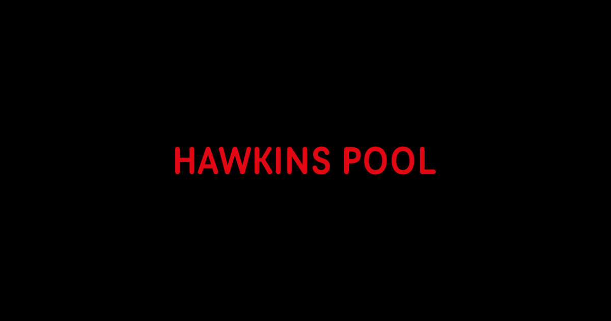 Stranger Things - Hawkins Pool - Stranger Things - Magnet | TeePublic