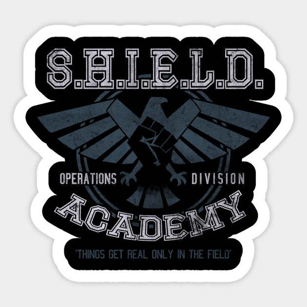 Shield Academy (Ops. Division) - Light Print - Marvel - Sticker | TeePublic