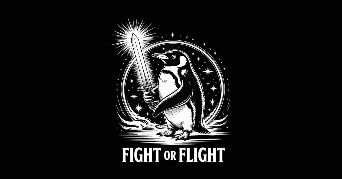 Fight or Flight Penguin Pun Fight Or Flight Meme 2 - Fight Or Flight ...