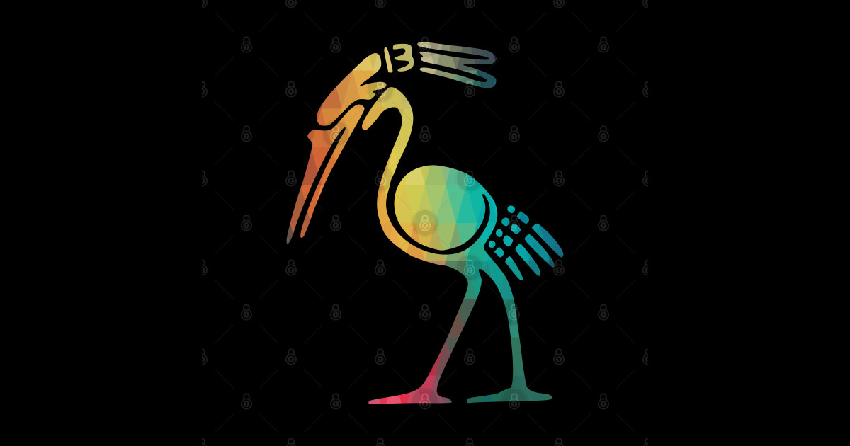 Rainbow bird symbol - Rainbow - Sticker | TeePublic