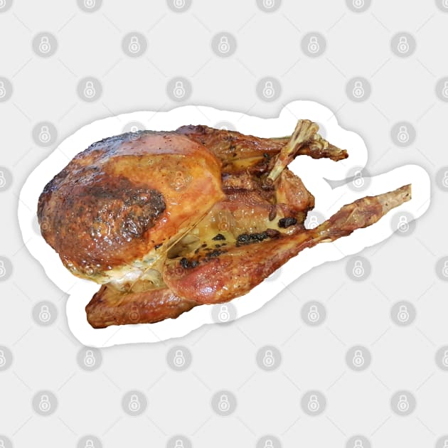 Thanksgiving Turkey Roast - Thanksgiving - Sticker | TeePublic