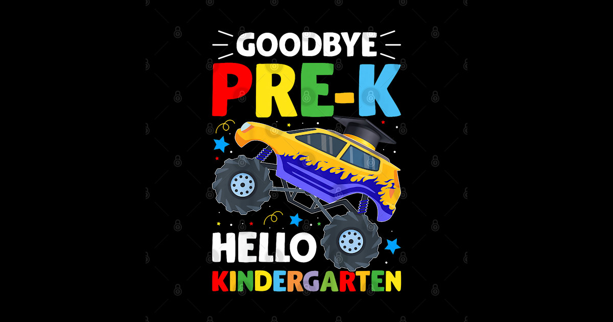 Kids Goodbye Pre-K Hello Kindergarten Graduation Class 2024 - Kids ...