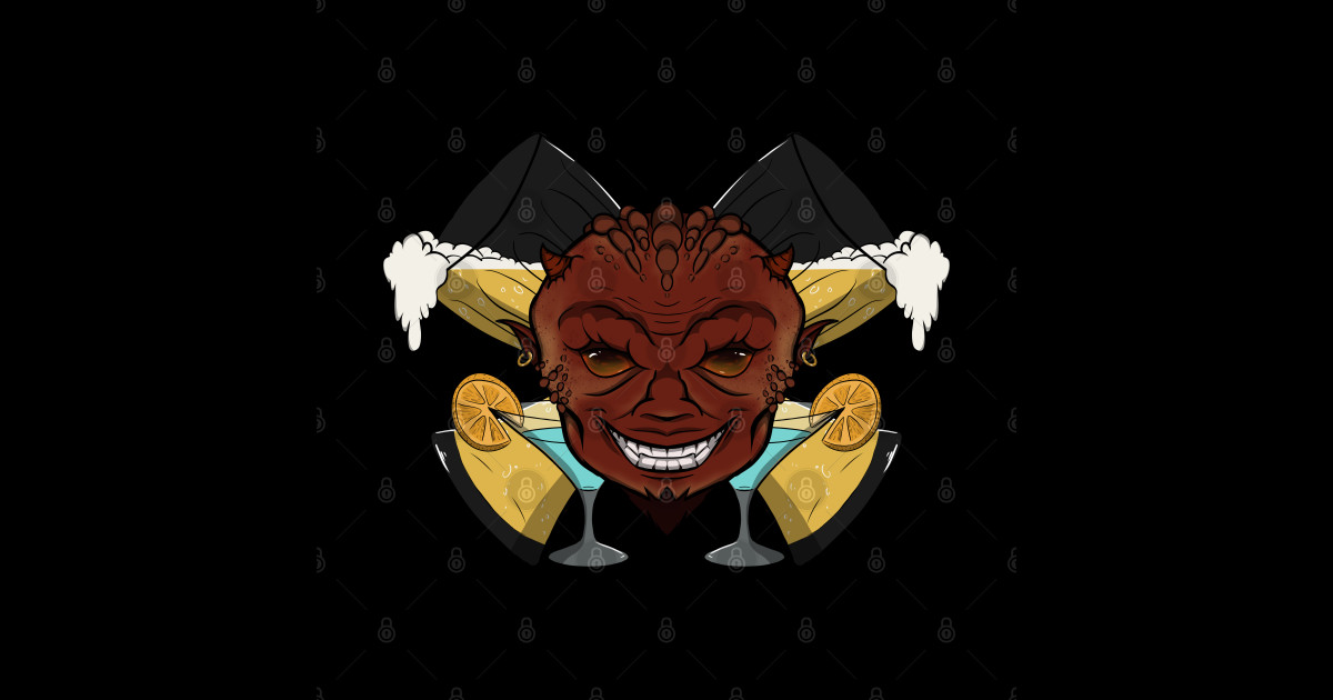 Devil's Bartender (no caption) - Bartender - Sticker | TeePublic