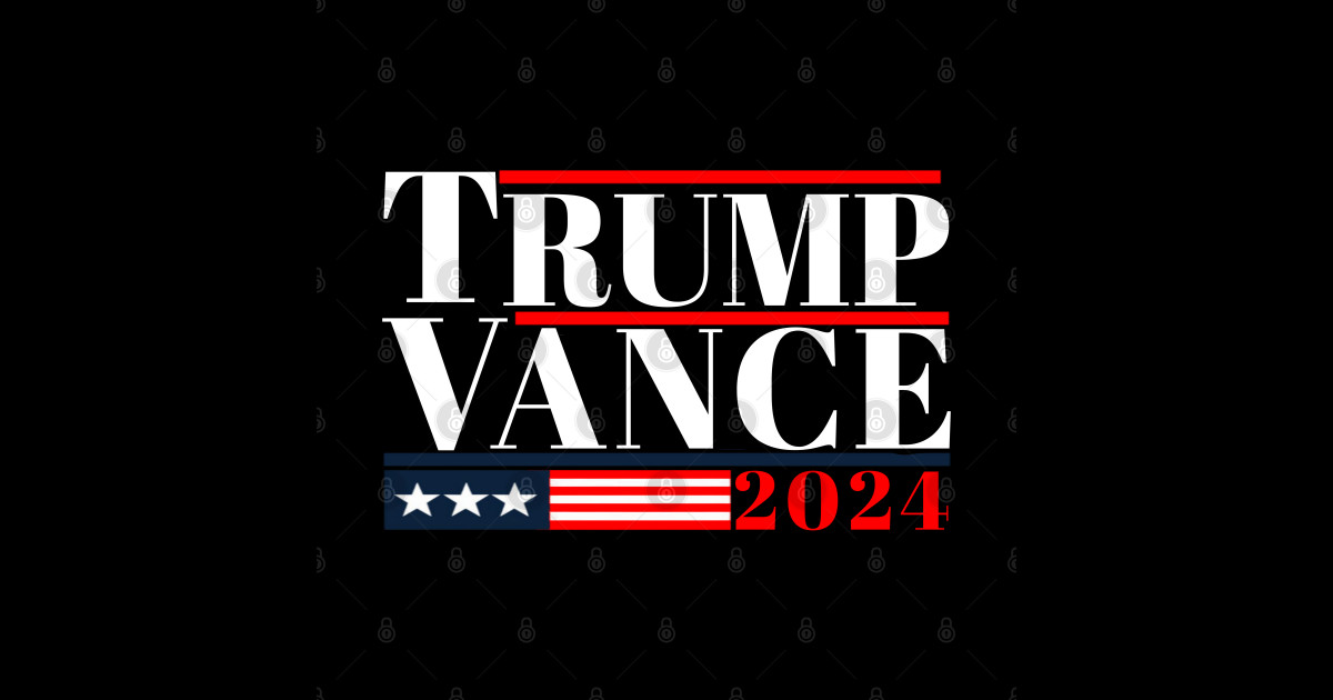 Trump Vance 2024 Make America Great Again - Trump Vance - Sticker ...