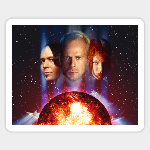 Fifth Element FanArt Design - Fifth Element - Sticker | TeePublic