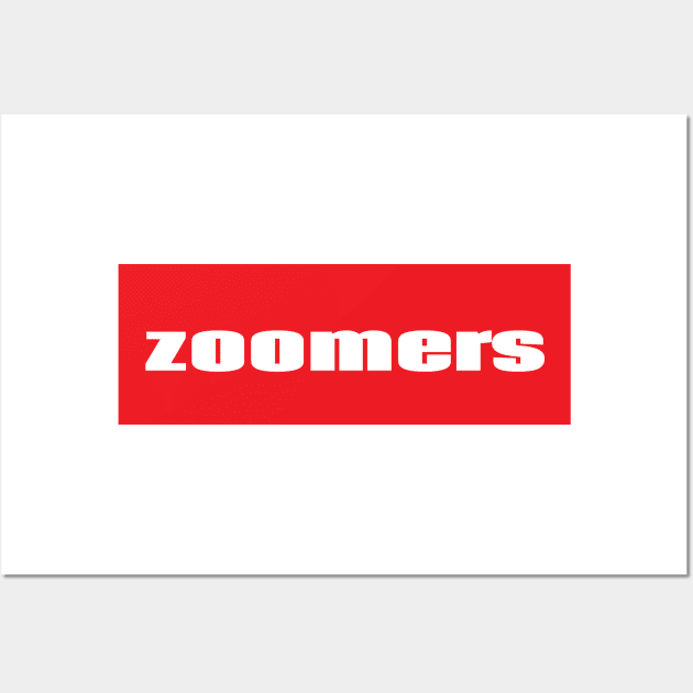 Zoomers Zoomer Words Gen Z Use - Zoomers - Posters and Art Prints ...