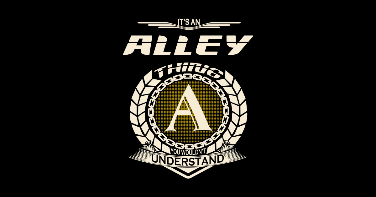 Alley - Alley - Sticker | TeePublic