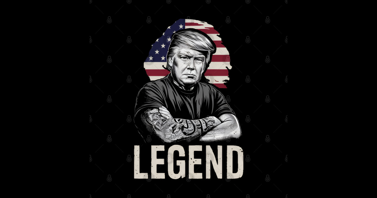 Pro Trump Legend - Pro Trump - Sticker | TeePublic