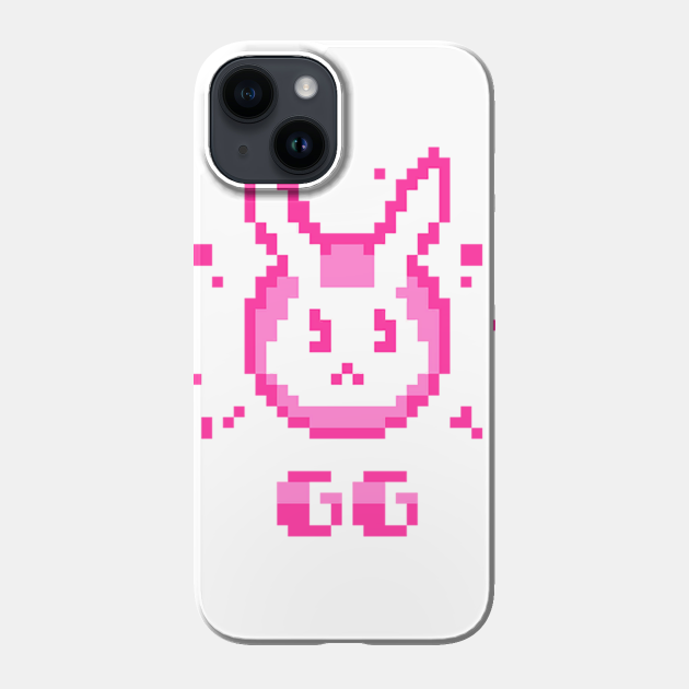 D.va Pixel Bunny - Dva - Phone Case | TeePublic