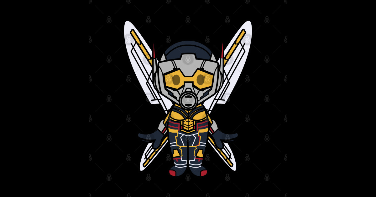 Wasp Chibi - Antman And The Wasp - Posters and Art Prints | TeePublic