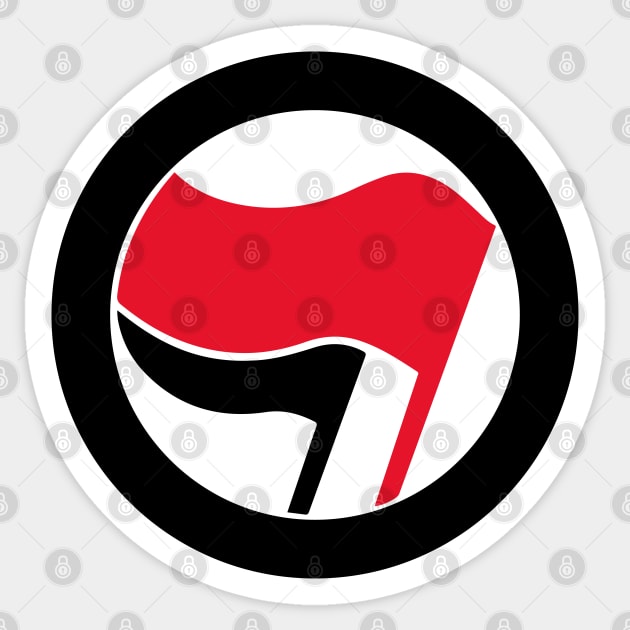 Proud Antifa - Antifascist - Sticker | TeePublic