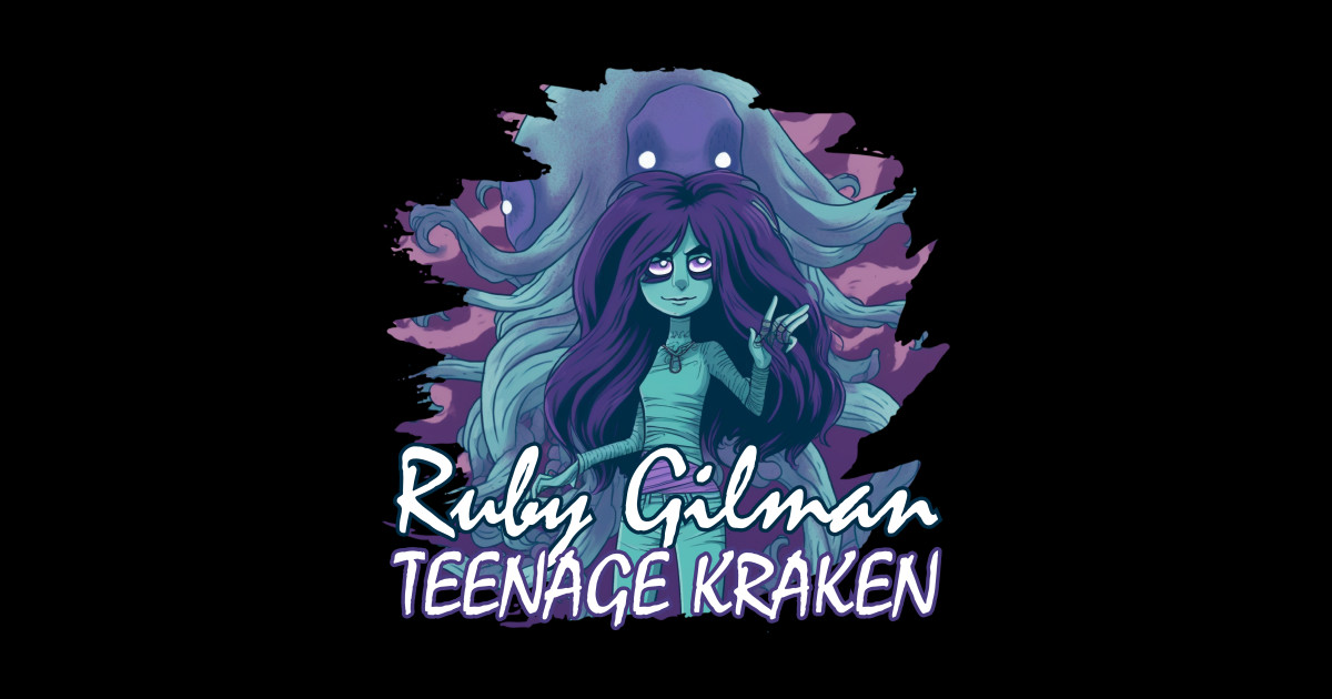 Ruby Gilman TEENAGE KRAKEN - Ruby Gilman Teenage Kraken - Sticker ...