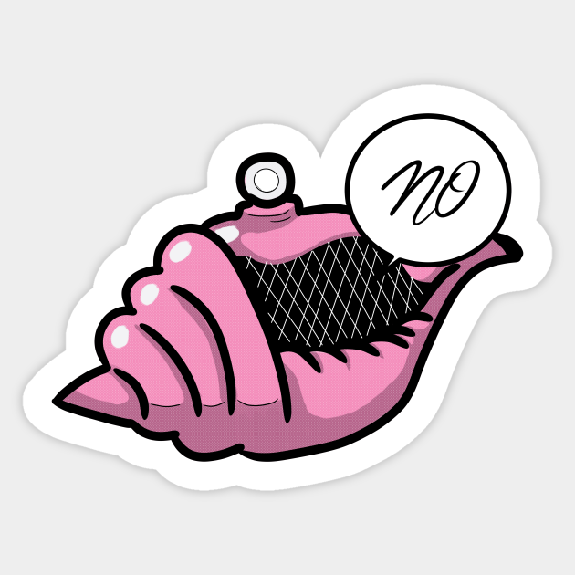 Magic Conch Shell - Spongebob - Sticker | TeePublic