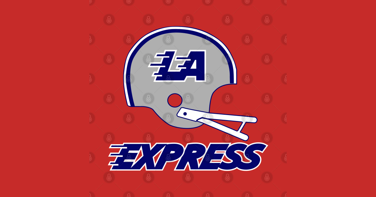 Defunct Los Angeles Express USFL Football - Los Angeles - T-Shirt ...