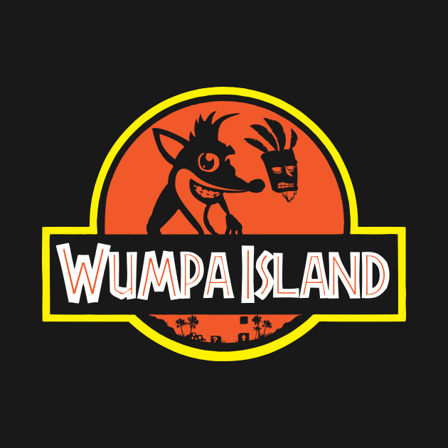 Wumpa Island - Crash Bandicoot - T-Shirt | TeePublic