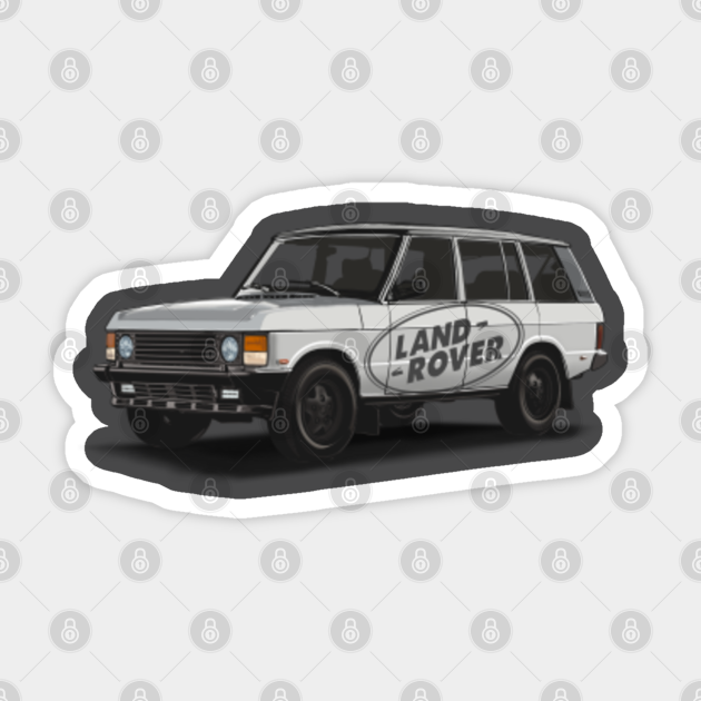 Range rover classic - Range Rover - Sticker | TeePublic