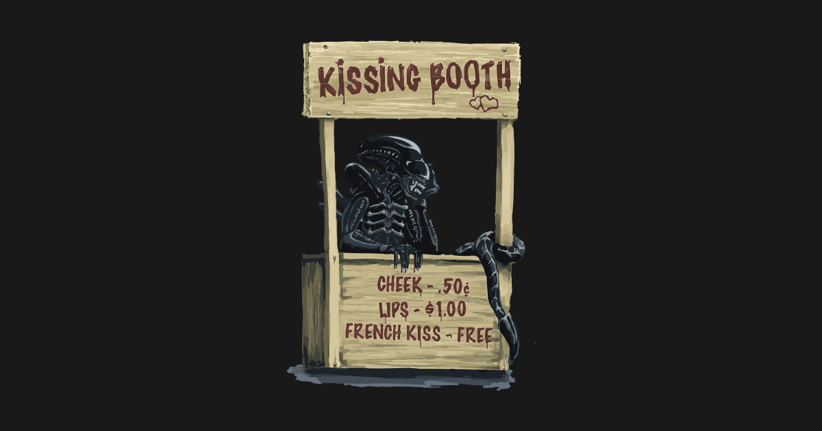xenomorph kiss - Xenomorph - T-Shirt | TeePublic