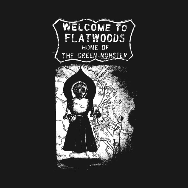 Braxton County Monster #4 - Flatwoods Monster - T-Shirt | TeePublic