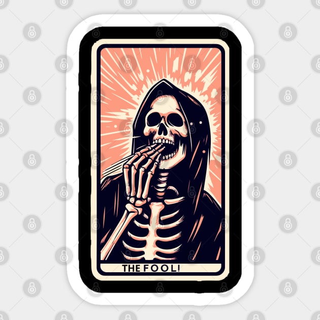 The Fool death - The Fool - Sticker | TeePublic