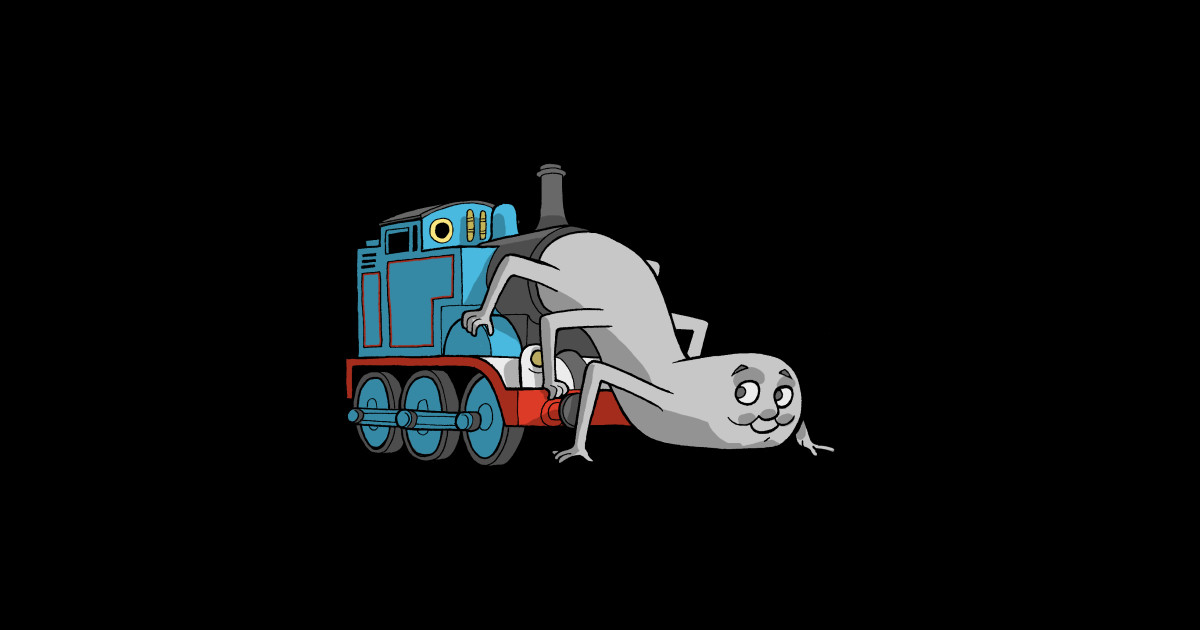 Thomas the Terror Engine - Thomas The Tank Engine - Sticker | TeePublic
