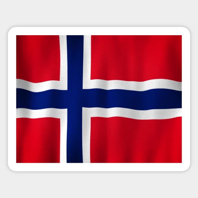 Norway Flag - Norway - Sticker | TeePublic