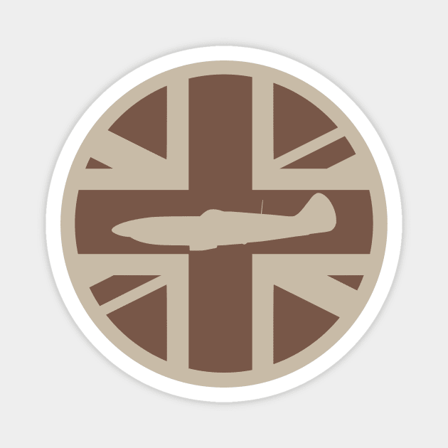 Supermarine Spitfire Union Jack Desert Patch - Raf Supermarine Spitfire ...