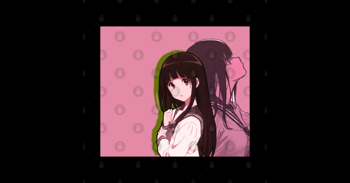 Chitanda Eru (HYOUKA) - Anime - Sticker | TeePublic