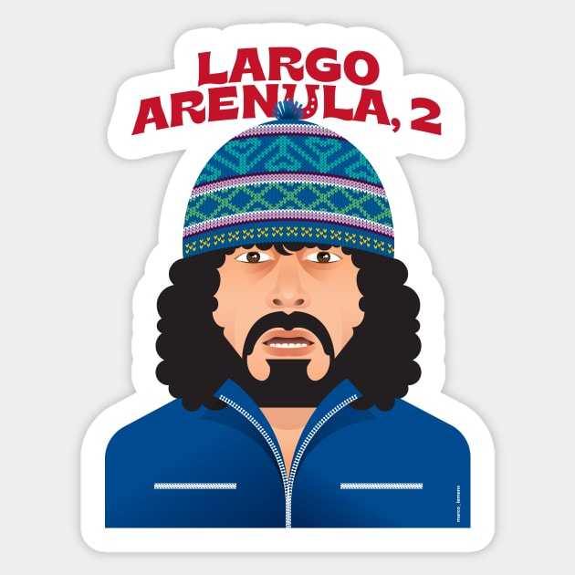 Tomas Milian (Er Monnezza) - Italian Comedy - Sticker | TeePublic