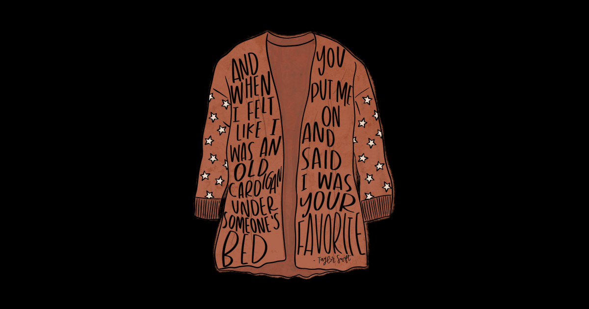 Cardigan - Cardigan - Sticker | TeePublic