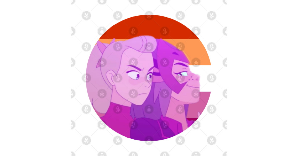 Catradora She-Ra Lesbian Flag SPOP - Shera - T-Shirt | TeePublic