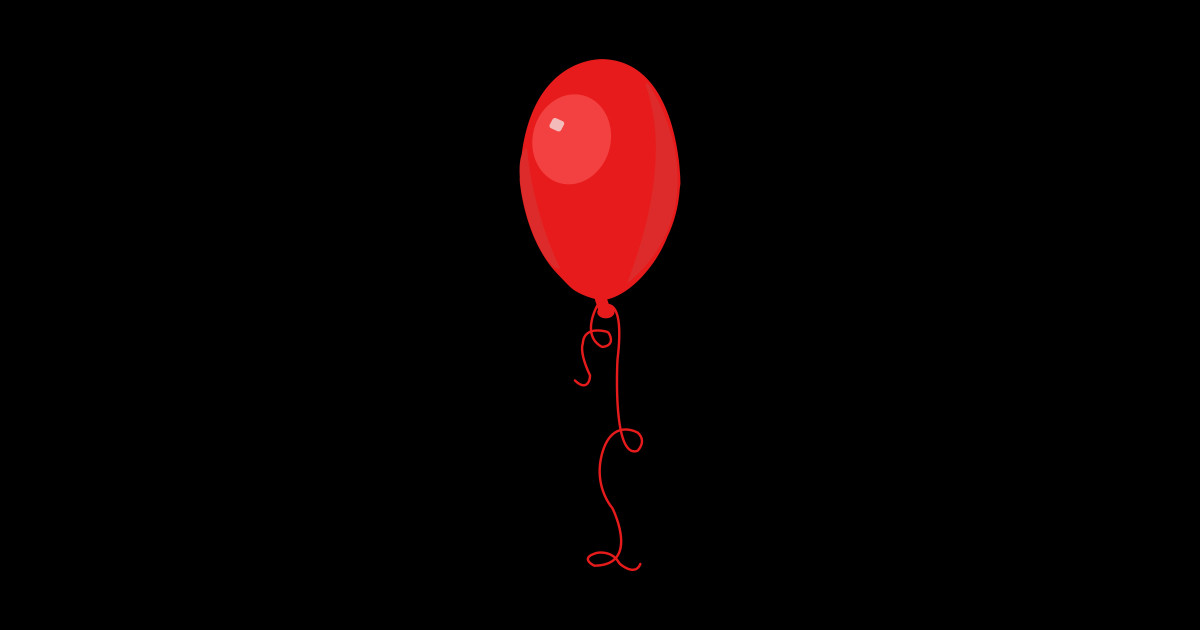 Plain red balloon - Red Balloon - Posters and Art Prints | TeePublic