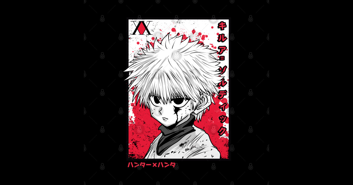 Killua Zoldyck - Killua - Sticker | TeePublic