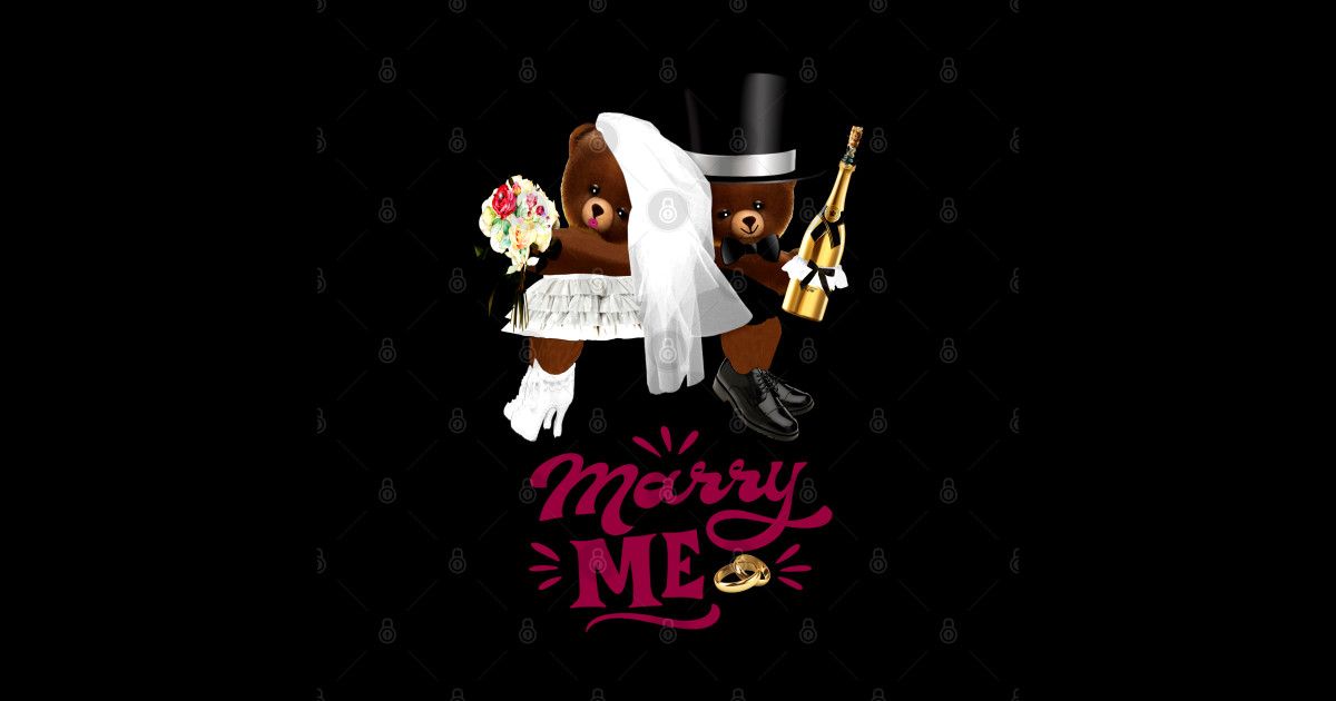 Marriage Proposal - Marriage - Sticker | TeePublic