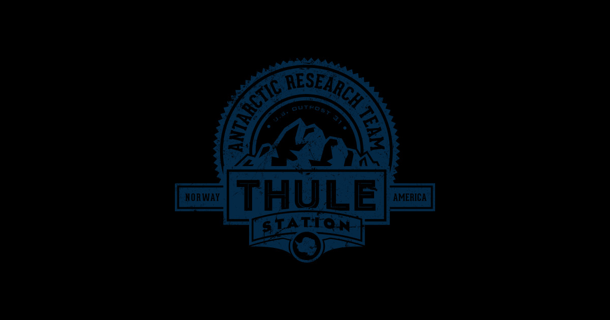 Thule Antarctic Research Team - The Thing - Sticker | TeePublic