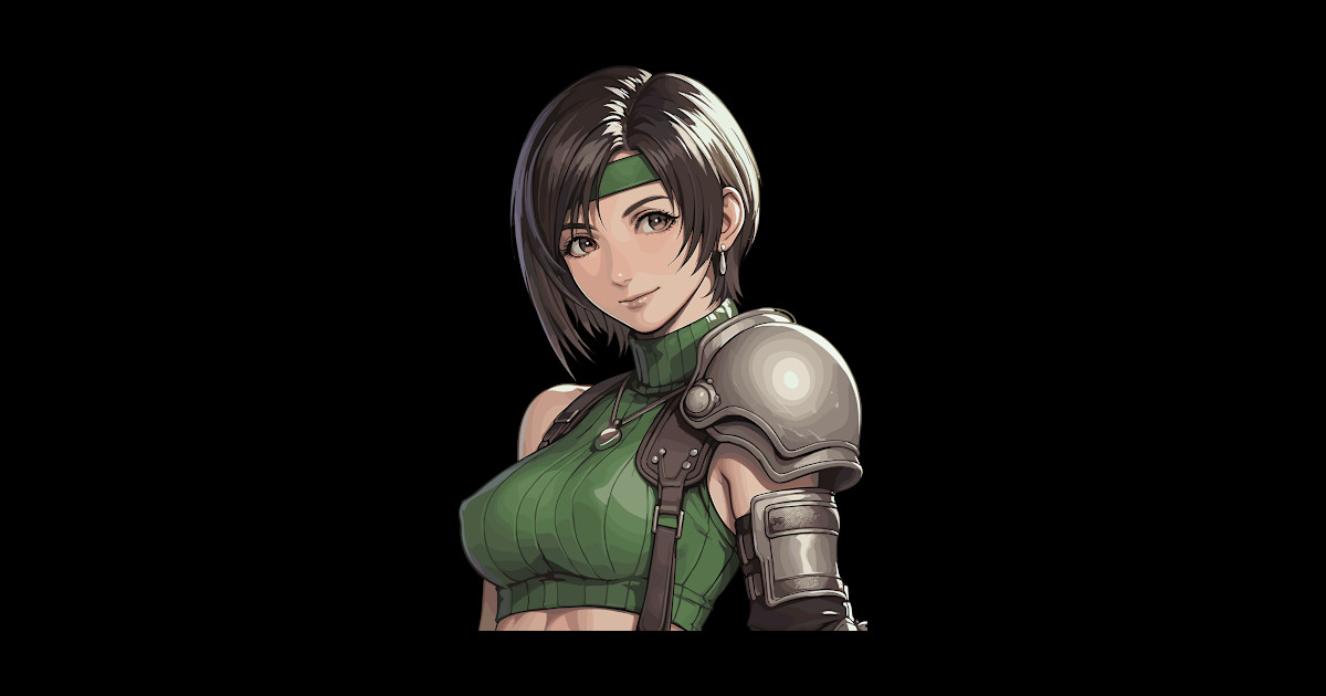 Final Fantasy VII Yuffie Kisaragi - FF7 FFVII - Yuffie - Sticker ...
