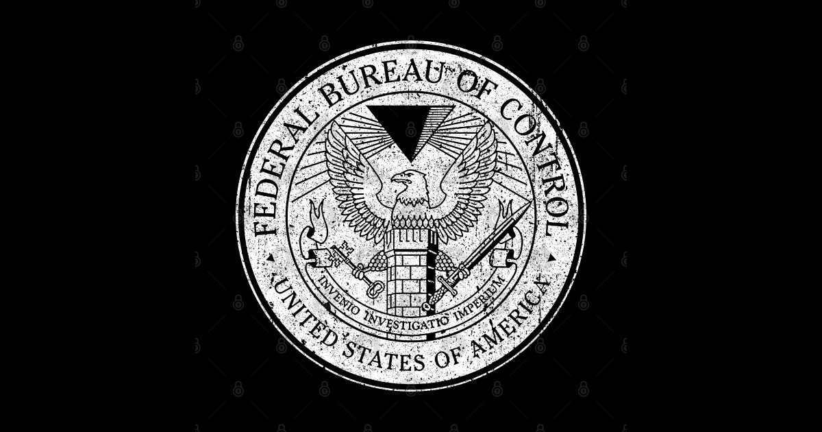 Federal Bureau of Control - Control - Sticker | TeePublic