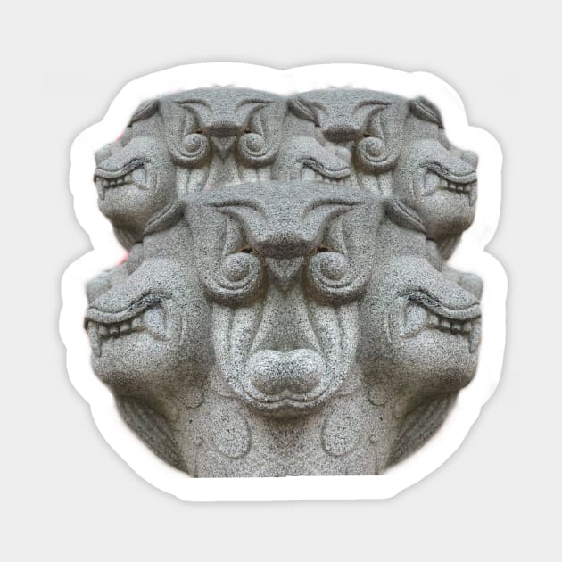 Stone statue - Stone - Sticker | TeePublic