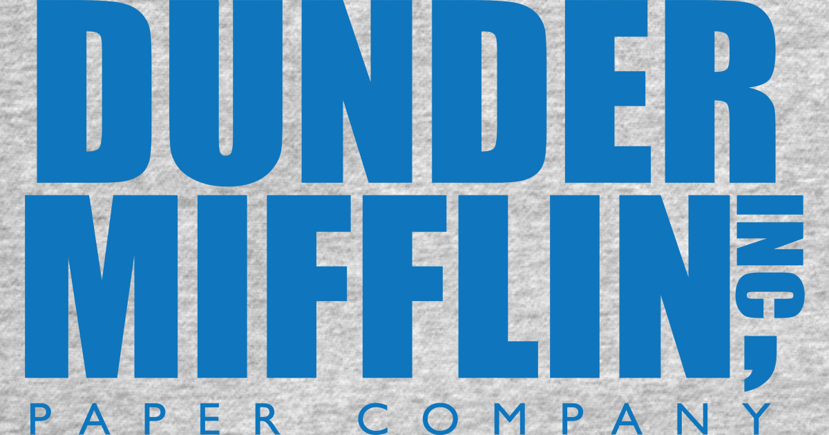 Dunder Mifflin - The Office - T-Shirt | TeePublic
