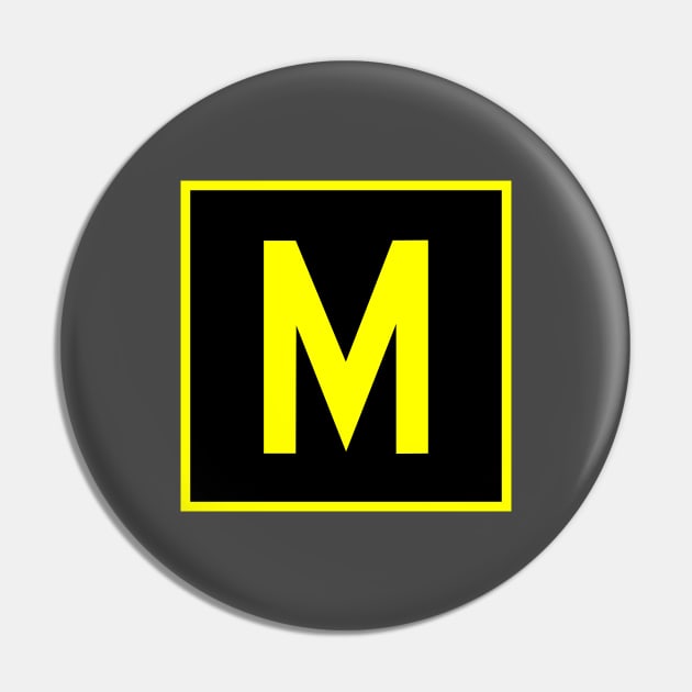 M - Mike - FAA taxiway sign, phonetic alphabet - Taxiway Sign - Pin ...