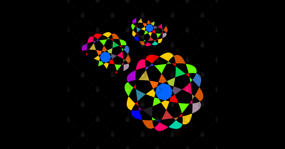 Abstract Bottom Print - Abstract - Sticker | TeePublic