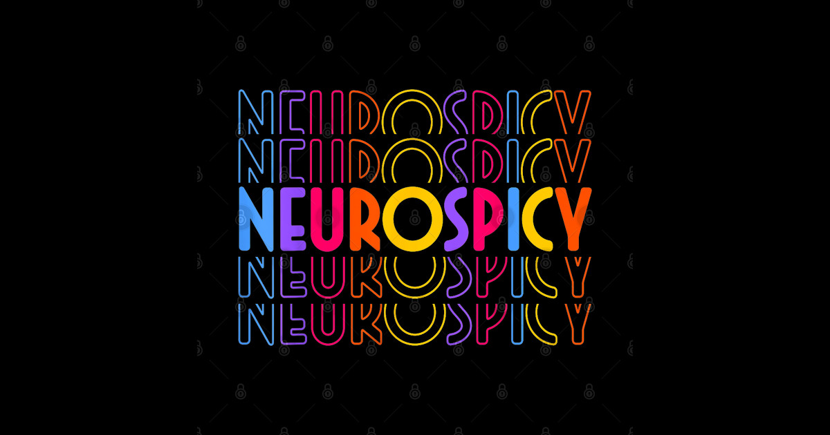 Neurospicy Neurodiversity Brain Autism Awareness Adhd - Autism ...