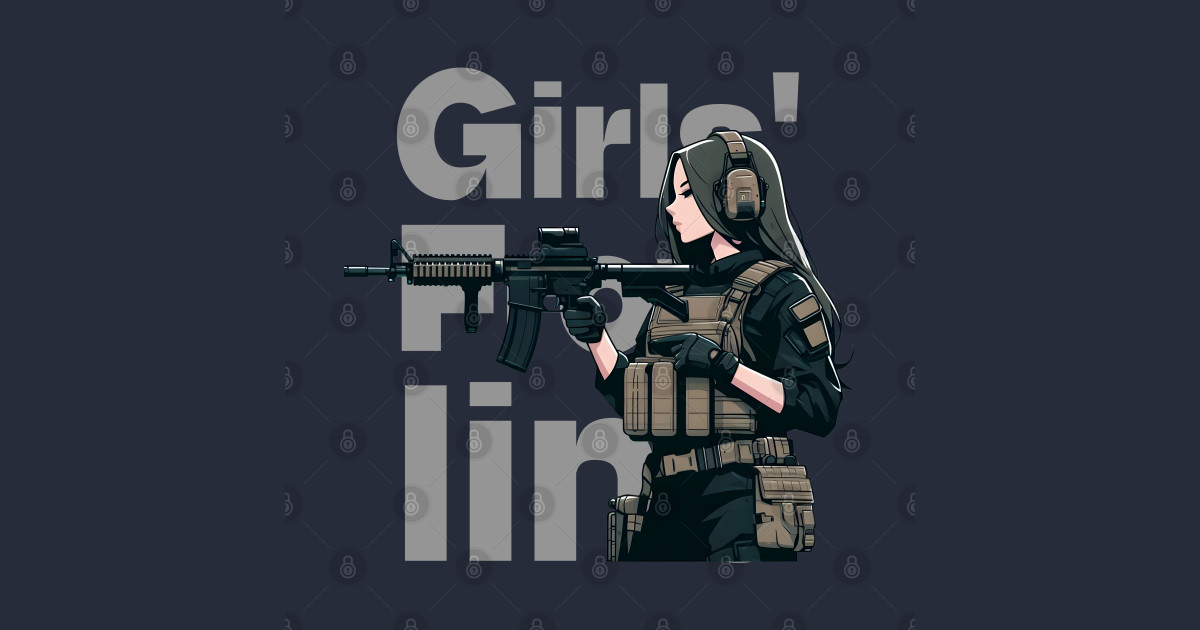 Girls' Frontline Tactical Chic Tee: Where Strength Meets Style ...
