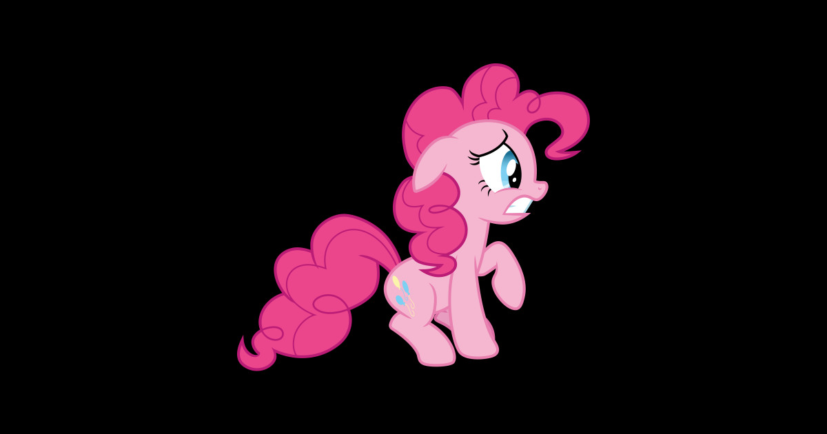 Pinkie Pie panic - My Little Pony - Sticker | TeePublic