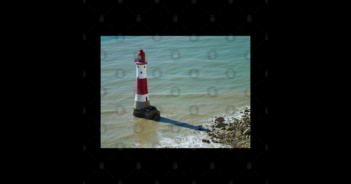 Beachy Head Lighthouse - Beachy Head Lighthouse - Sticker | TeePublic