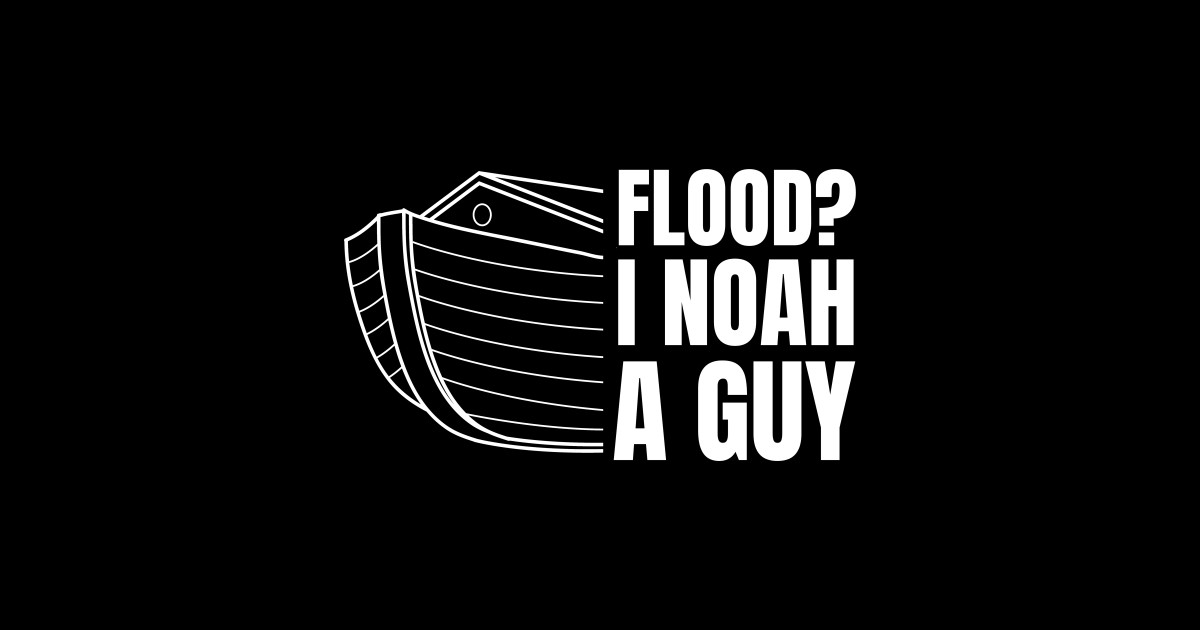 Funny God Jesus Religious Faith Pun Noah Meme Joke Gift - Christian ...
