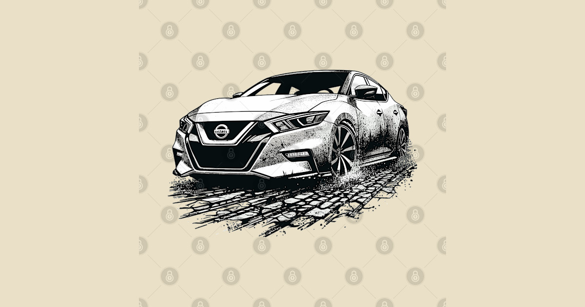Nissan Maxima - Nissan Maxima - T-Shirt | TeePublic