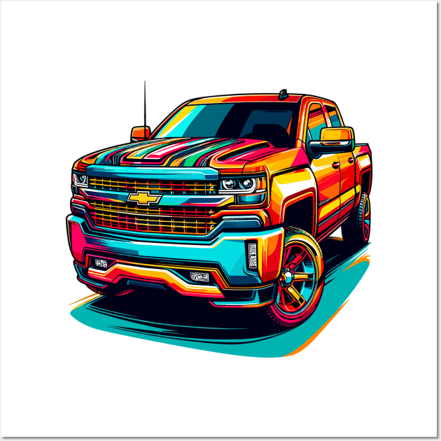 Chevy Silverado - Chevy Silverado - Posters and Art Prints | TeePublic