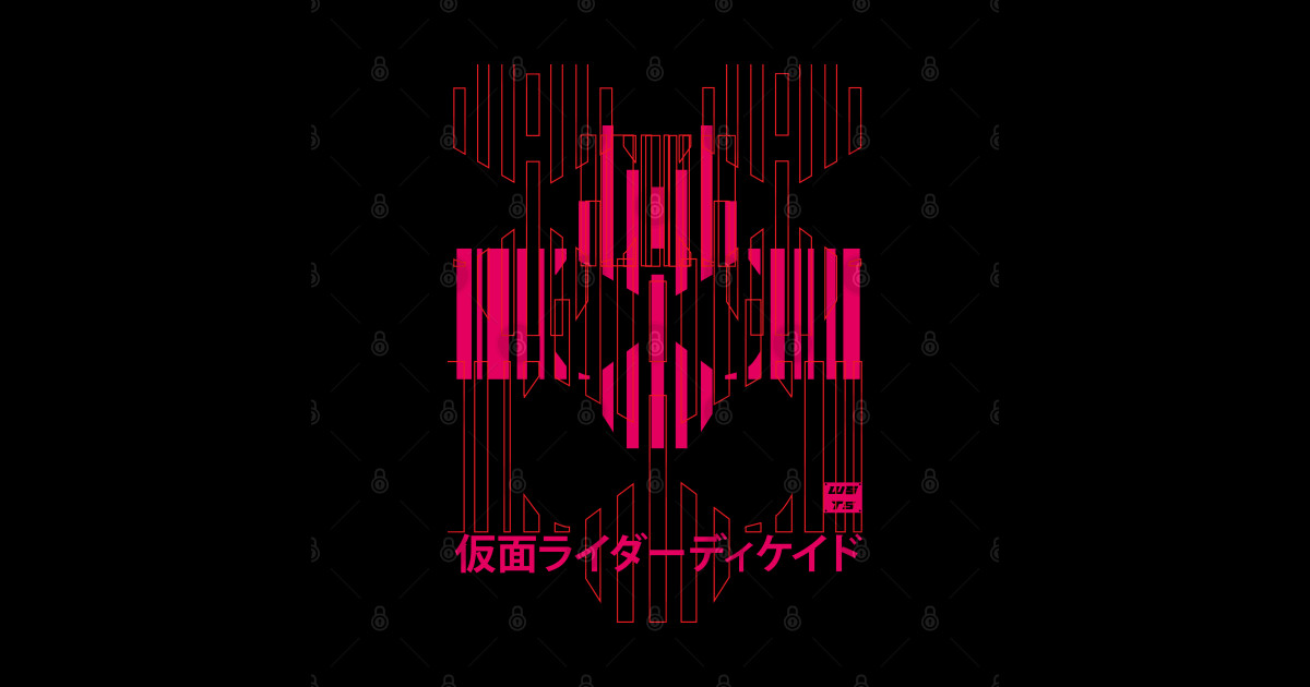decade rider - Kamen Rider - Sticker | TeePublic