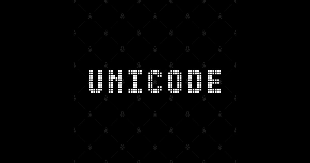 Unicode LED - Unicode - Sticker | TeePublic