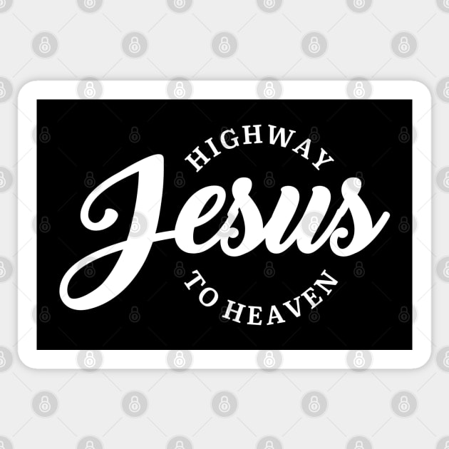 Highway Jesus - Highway Jesus - Sticker | TeePublic